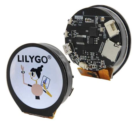 Lécran Tactile Couleur Rond Lilygo T Rgb Est Alimenté Par Le