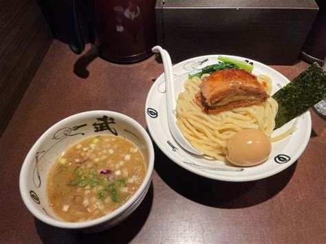『武仁つけ麺 並』麺屋武蔵 武仁のレビュー ラーメンデータベース