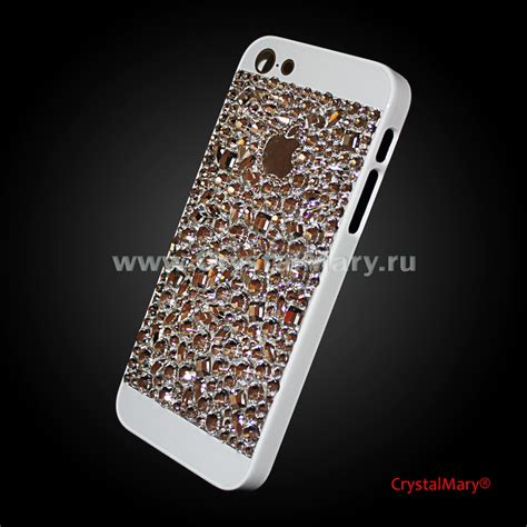 Чехол для айфона усыпанный кристаллами Swarovski (Австрия). Модель ...