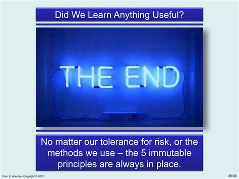 immutable principles of project management ppt