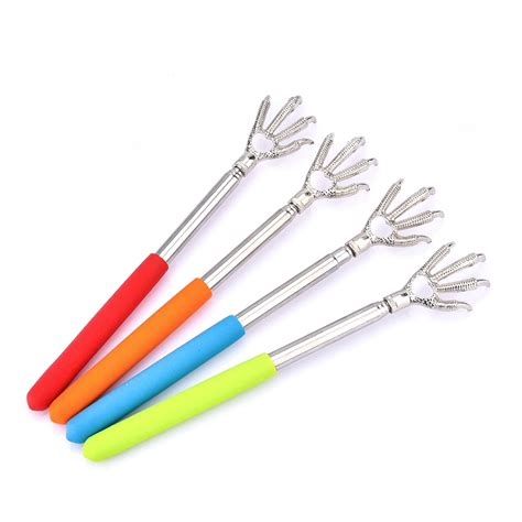 Telescopic Back Scratching Massager 22 58cm Adjustable Hand Claw