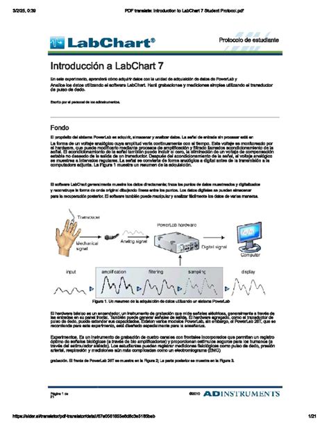 Introduccion Lab Chart Traducido 039 Pdf Translate Introduction To