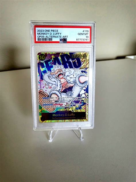 Monkey D Luffy 2023 Awakening Of The New Era OP05 119 Secret Rare