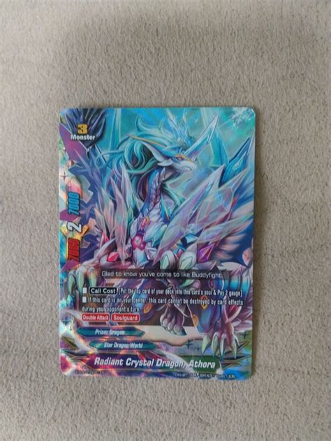 Radiant Crystal Dragon Athora From Future Buddyfight Hobbies Toys