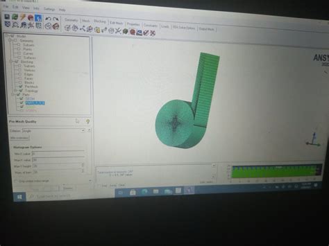 How To Improve Mesh Quality In Icem Cfd For A Given Sharp Edge