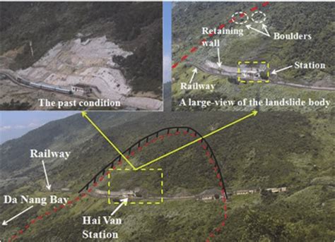 Landslide Description In May 2014 And Its Past Condition A Photo