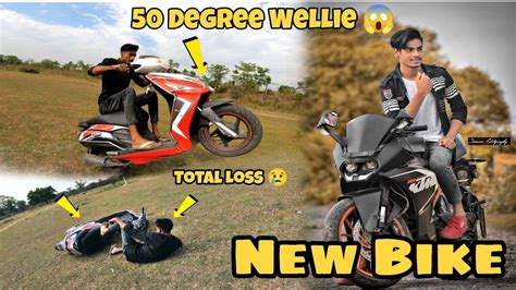 New Bike ☺️ Crush My Scooty Marte Marte Bacha 😱 Md Sahil Vlogs