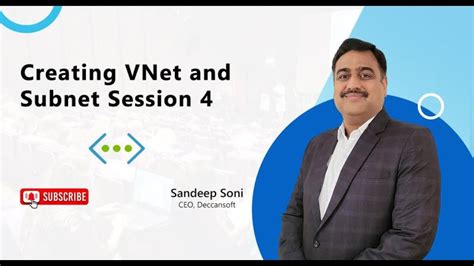 Deccansoft On Linkedin Creating Vnet And Subnet Session 4