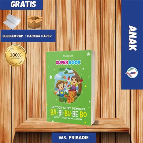 Superbook Metode Cepat Membaca Ba Bi Bu Be Bo Untuk Tk Lazada Indonesia