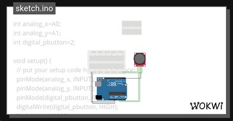 Joystick Wokwi ESP STM Arduino Simulator