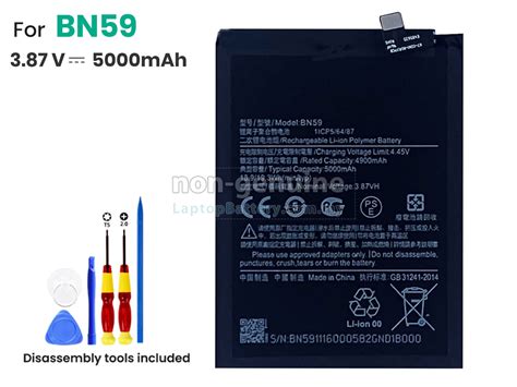 Xiaomi Redmi Note 10 Battery High Grade Replacement Xiaomi Redmi Note