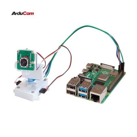 Buy Arducam 64mp Camera And Pan Tilt Kit For Raspberry Pi Online At