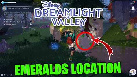 Where To Find Emeralds In Dreamlight Valley Youtube