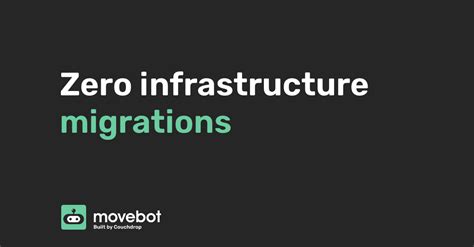 zero infrastructure migrations movebot data agility and insights