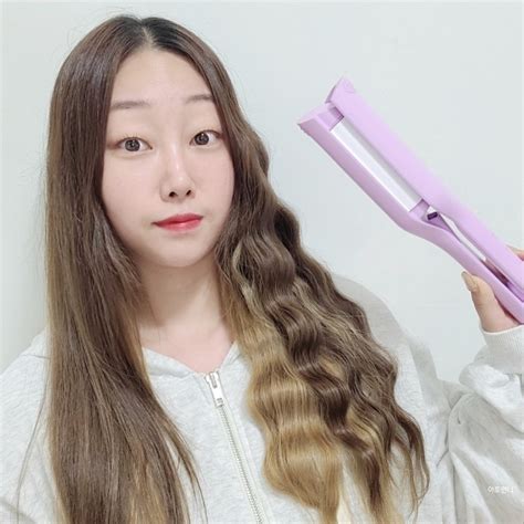 비달사순 물결고데기 추천 긴머리 웨이브펌 물결펌 연출 네이버 블로그