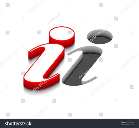 D Vector Information Sign Design Element Stock Vector Royalty Free Shutterstock