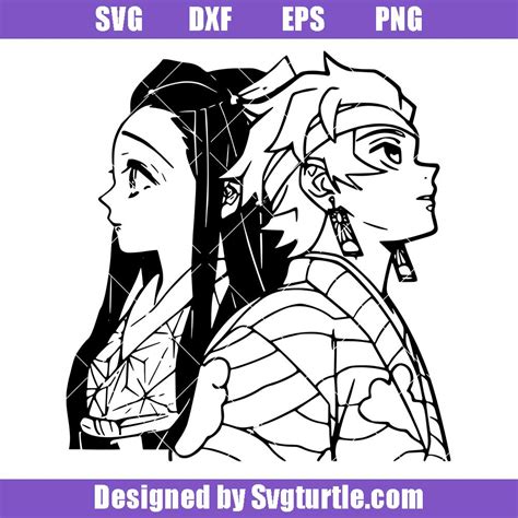 Demon Slayer Nezuko Svg Nezuko Kamado Svg Kimetsu No Yaiba Svg Japa