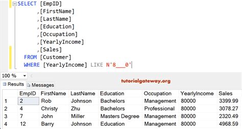 Like Sql