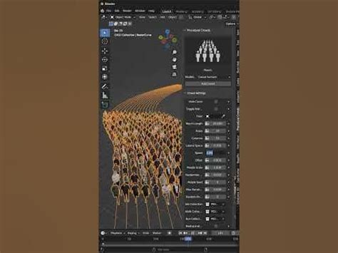 Best 13 Easy CROWDS In Blender With Procedural Crowds Artofit