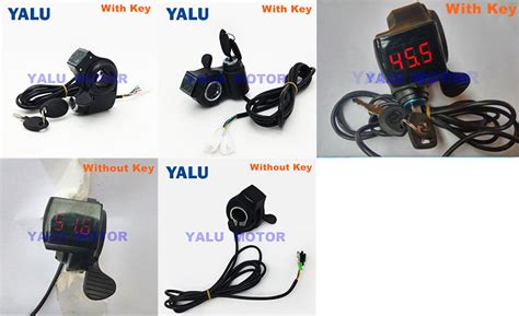 Electric Bicycle Scooter Gas Handle Twist Throttle For Ebike Vehicle