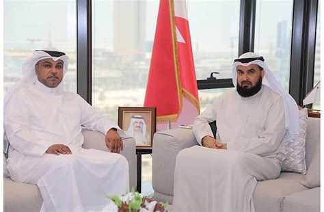 رئيس مجلس الأوقاف السنية يستقبل النائب محمد الرفاعي صحيفة الأيام