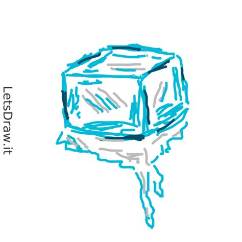 How To Draw Ice Cube Hh Gx Pzy Png LetsDrawIt