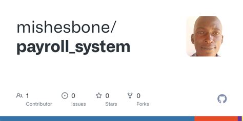 GitHub Mishesbone Payroll System