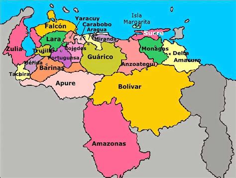 Mapa De Venezuela Rompecabezas En Línea