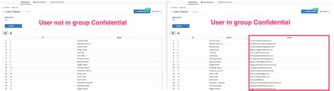Hide Show Columns In A Report Based On User Permission