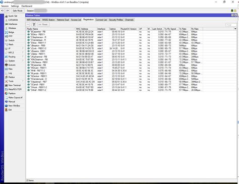 Wireless Registration Table Only Shows First 16 Characters Of Radio
