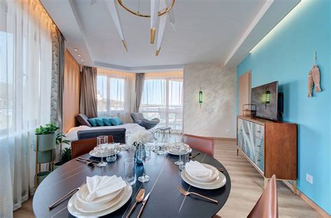 Слънчев бряг Тристаен Луксозен Апартамент Тристаен апартамент 106 кв м Тухла 2016 г 3 етаж