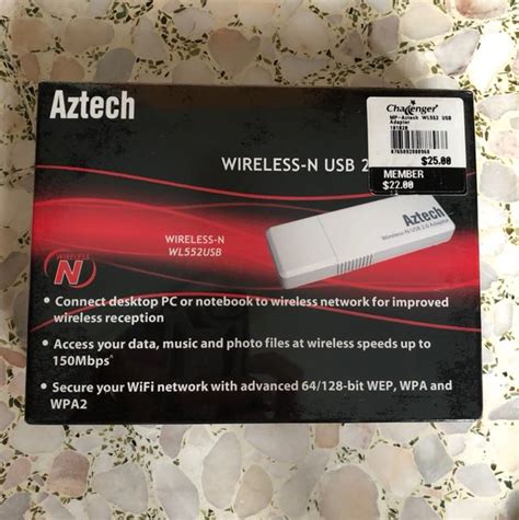Aztech Wireless N Wl552usb Computers And Tech Parts And Accessories