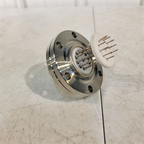 11 Pin Conflat Electrical Feedthrough 275 Dn35cf Dn40 Cf Stainless S