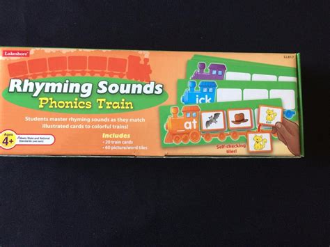 Lakeshore Learning Rhyming Sounds Phonics Train 1889177942