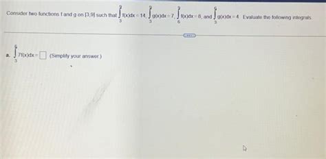 Solved Consider Two Functions 1 And G On 39 Such That