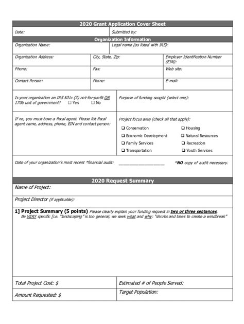 Fillable Online Get The 2016 Grant Application Dickinson County