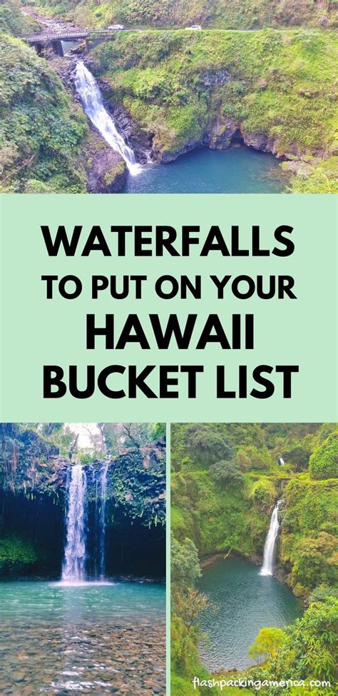 Maui Hawaii 10 Road To Hana Waterfalls In Maui Near Hana Highway 🌴