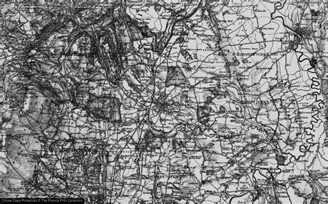 Historic Ordnance Survey Map Of Wrexham 1897