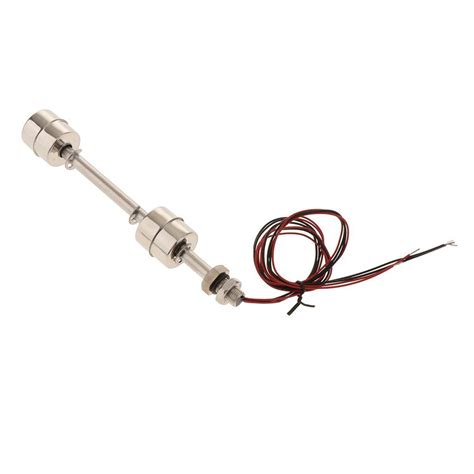 Liquid Water Level Sensor Stainless Steel Double Ball Float Switch Tank