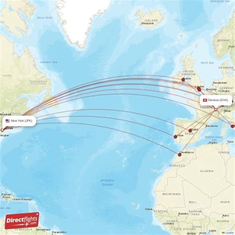 Direct Flights From New York To Zurich Jfk Zrh