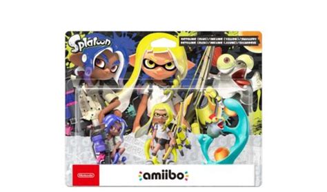 Amiibo Splatoon Triple Pack Shiver Big Man And Frye Collectors Editions