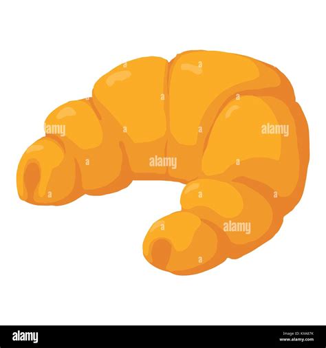 Croissant Icon Cartoon Style Stock Vector Image And Art Alamy