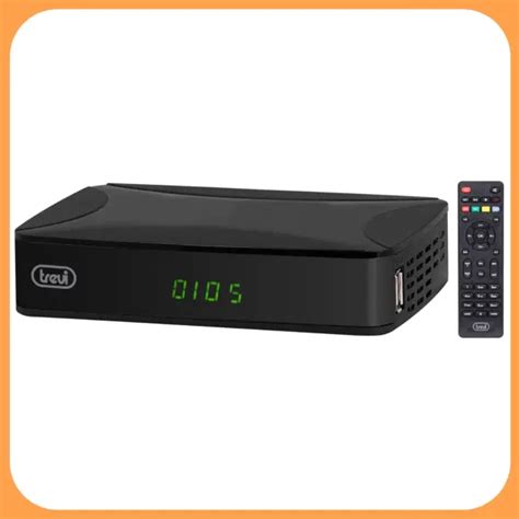MINI DECODER RICEVITORE Digitale TERRESTRE Dvb T2 Tv Con Scart