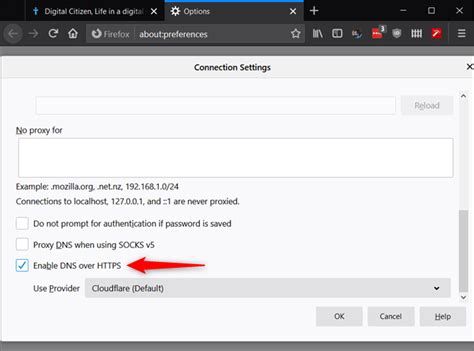 How To Enable Dns Over In Firefox Digital Citizen