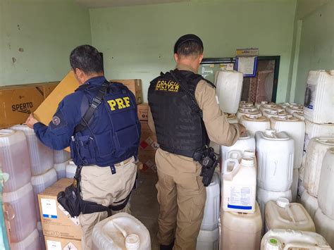Polícia Recupera Em Uberlândia Mais De 2600 Litros De Defensivos