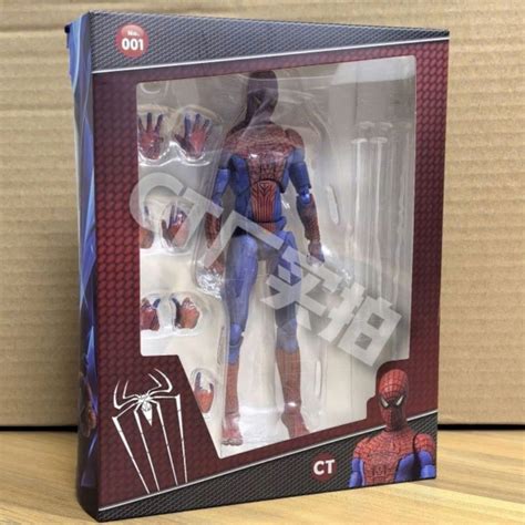 Có Sẵn Mô Hình Ct The Amazing Spider Man Mafex No001 Maf 001 Hãng Ct