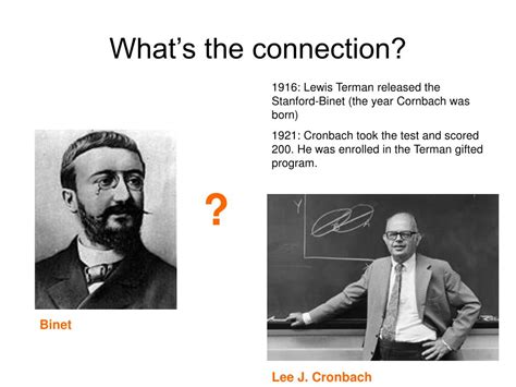 Ppt Lee Cronbach And The Evolving Concept Of Validity Powerpoint