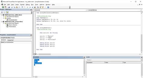 Arrays In Excel Vba Officeinsideorg