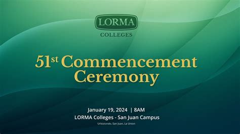 51st Commencement Ceremony YouTube