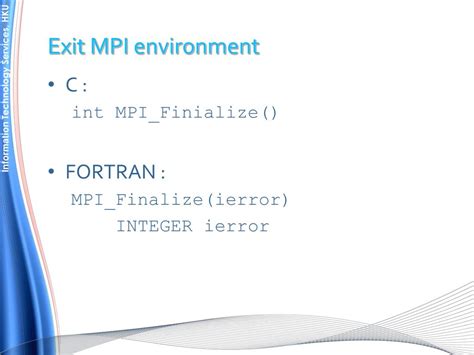 Ppt Mpi Parallel Programming Powerpoint Presentation Free Download Id6903783